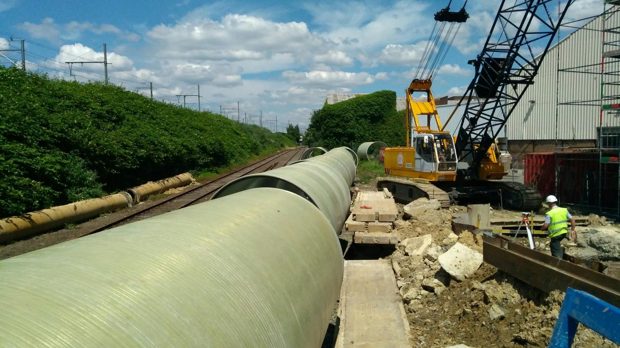 Project in beeld: Inkokering van de Geleitsbeek te Brussel Vorst - BIG ...